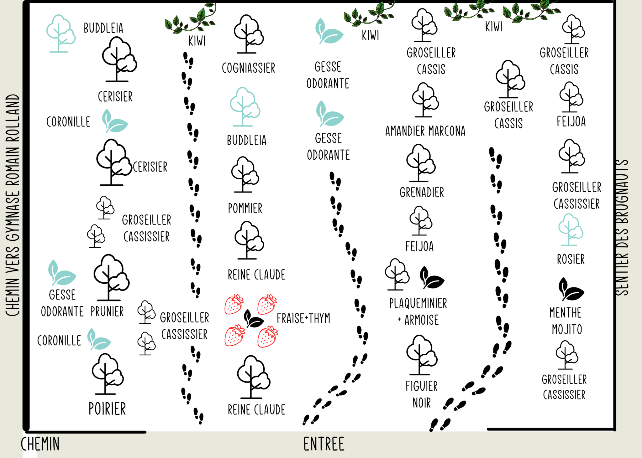 Forêt-jardin – Bagneux Environnement